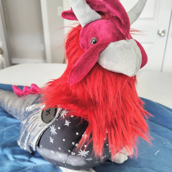 Raptor Plushie Pattern PDF- Dinosaur Stuffed Animal Pattern Plush ...