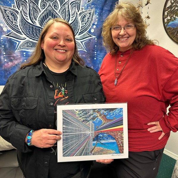 Ancient Egypt Pyramids Isis Osiris Light Language Egyptian Art Signed ...