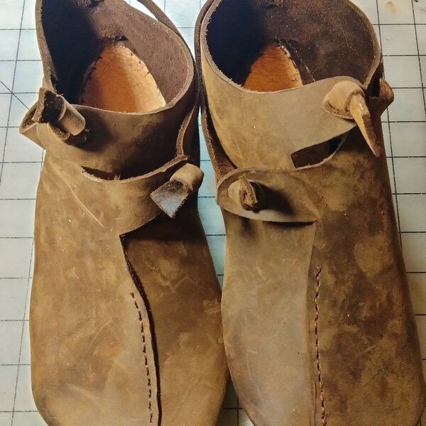 Viking Leather Ankle Turn Shoe Digital Pattern + Video Size EU36 to ...