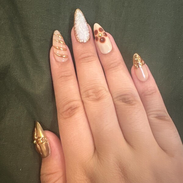 Long Nails Keyboard Cover Silicone Raised Keycaps for Quiet, Easy ...