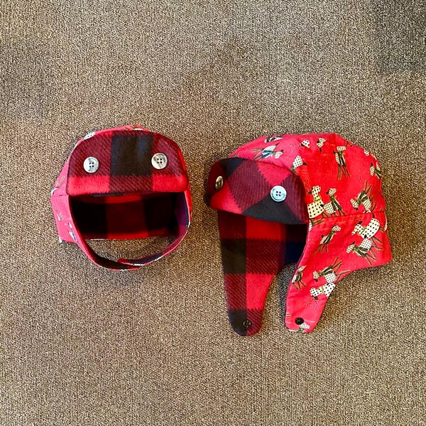 Sewing Patterns and Tutorials - Trapper Hat PDF Pattern – Baby, Kids ...