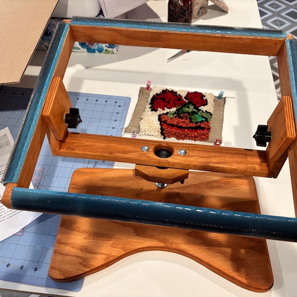 K's Creations Metal Needlework Stand With Scroll Frame - Etsy