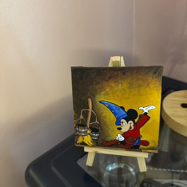 Bluey/ Bluey Fan Art/ Bluey Summertime/ Bluey Mini Canvas/ Bluey Tiny ...