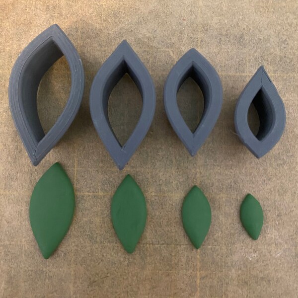 Leaf Shape Clay Cutter - Etsy