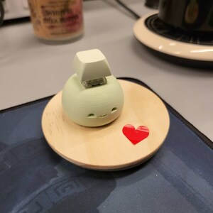 Cute Fidget Mechanical Keyboard Lover, 3D Printed, Keychain - Etsy