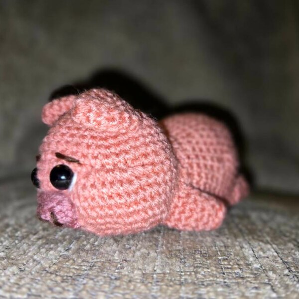 Pig Crochet Pattern, Amigurumi Valentines Crochet Pattern Piglet ...