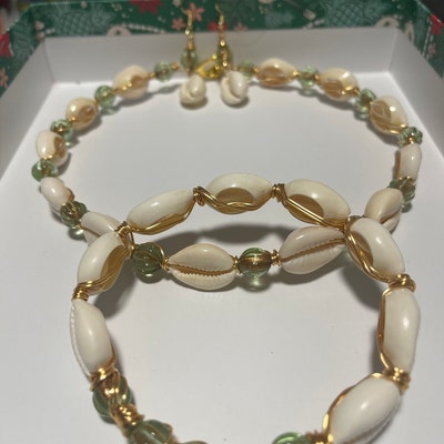 Cowry Shell Necklace, Macrame Choker, Gift for Her, Choose the Color - Etsy