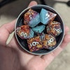 Jester's Gambit Dnd Dice Set D&D Dice Resin Dice Set Sharp Edge Dice ...