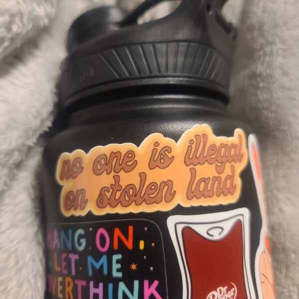 Land Back Sticker- Waterproof- Stolen Land- Indigenous- Land ...