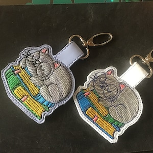 In the Hoop Embroidery Designs Features Key Fob Embroidery Design ...