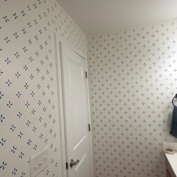 Leaf Scroll Border Stencil | DIY Stencil | Wall Stencil | Floor | Patio | Furniture | Porch ...