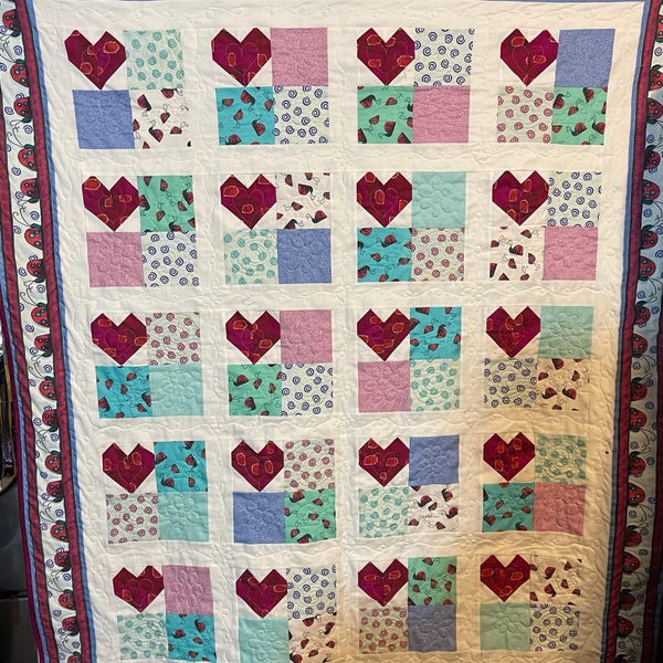 Starlit Path Quilt Pattern - Paper Copy of Quilt Pattern Summer Quilt ...