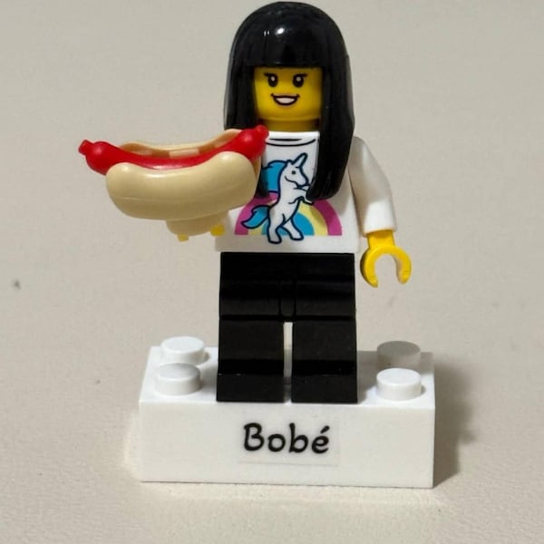 Custom Lego Minifigures Couples Gift, Wedding Lego Figure Art ...