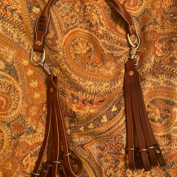 Heavy Duty Leather Duck Lanyard Customized Guide Series by AP Saddlery ...