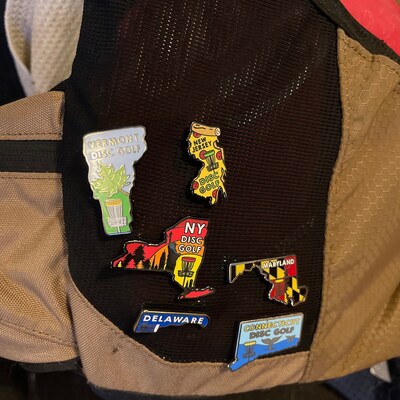 Summer of George Disc Golf Pin™ High Quality Hard Enamel Pin - Etsy