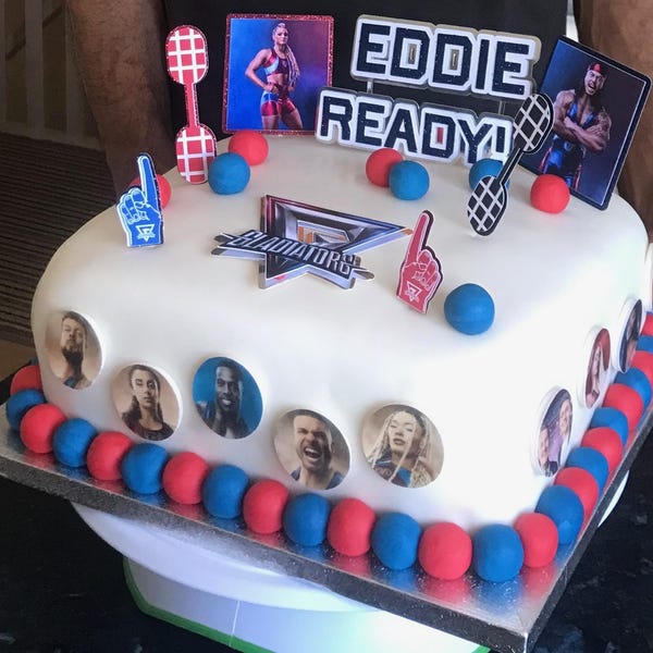 Gladiators Cake Topper Set. - Etsy UK