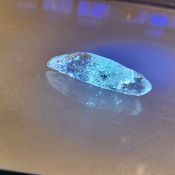 Michigan Tumbled, Polished & Cut Lightning Stone Pair - Etsy