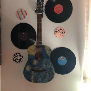 Decorative Cds Hand Painted Set of 3 Minimalist Aesthetic Cds - Etsy