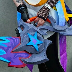 Heartsteel Kayn Rhaast Foam Template | Pepakura | Blueprint | League of ...