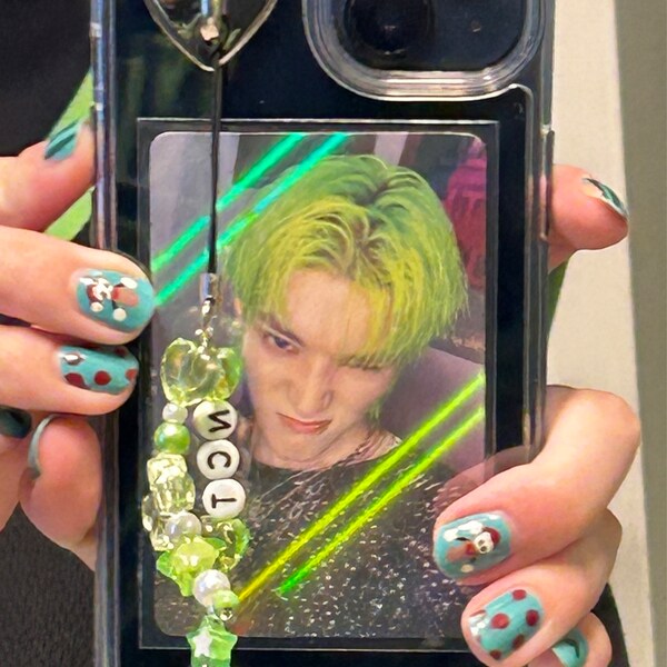 Nct Phone Charm Nct Phone Strap Nct Keychain Beaded Keychain Kpop Phone ...
