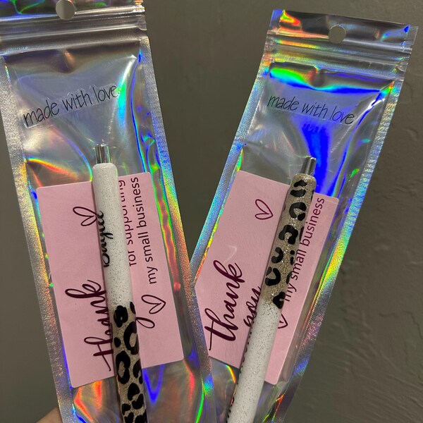 Glitter Inkjoy Gel Pens || Custom Personalized Glitter Pens ...