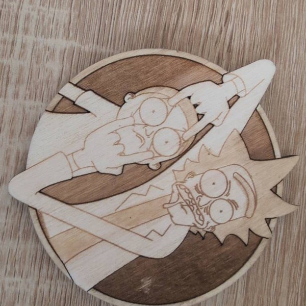 Super Mario Bros Wooden Coasters Set - Geek Gift - Gamer Collectibles ...