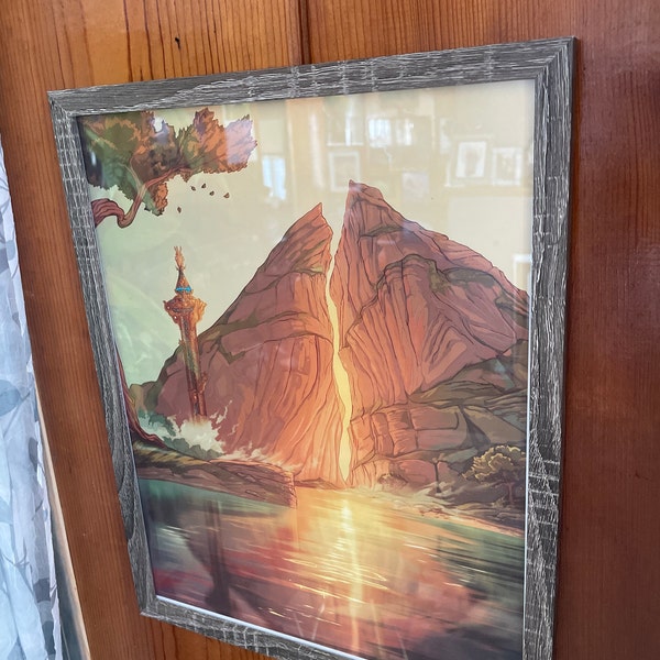 Satori Mountain Print: Legend of Zelda, Breath of the Wild Fanart - Etsy