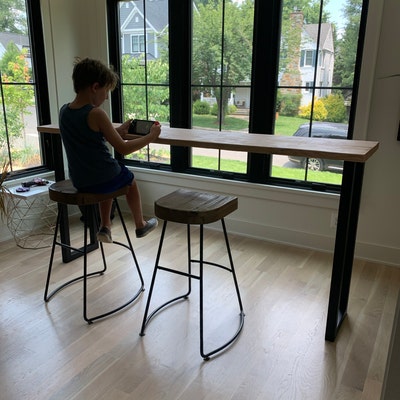 H 40 Inch, Bar Height Pub Table Legs, U Shape, 1 Pair, W5036N - Etsy