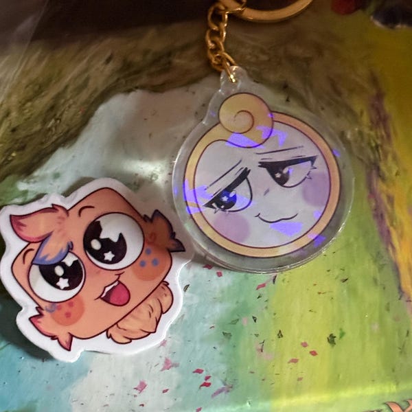 Roblox Dandy's World Glisten + Twisted Glisten Stickers (CHARM SOLD OUT ...