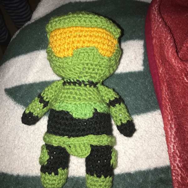 Master Chief Crochet Pattern - Video Game Inspired - PDF File - Etsy