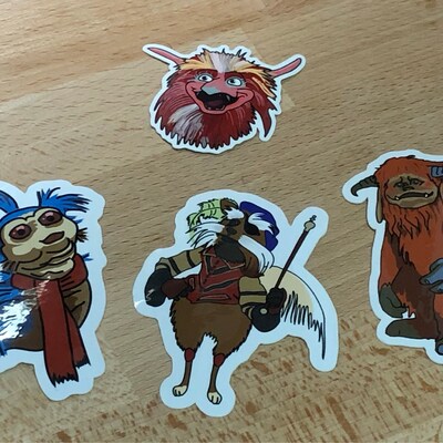 Labyrinth Worm Vinyl Sticker, Cute Laptop Stickers, Vinyl Decal, Vinyl ...