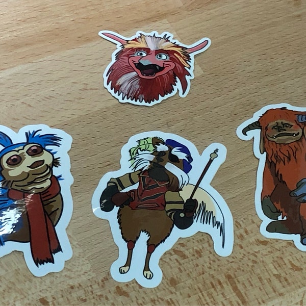 Labyrinth Worm Vinyl Sticker, Cute Laptop Stickers, Vinyl Decal, Vinyl ...