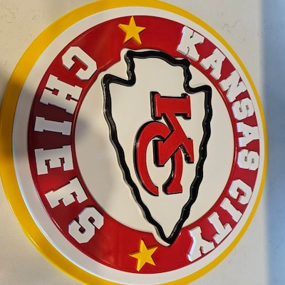 Kansas City Chiefs Wooden Sign - Etsy