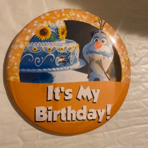 Tinkerbell Birthday Buttons-disney Birthday Buttons-disney - Etsy