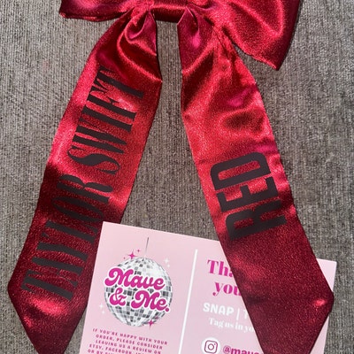 Olivia Rodrigo Olivia Rodrigo Hair Bow XL Hair Bow Concert Hair Bows ...