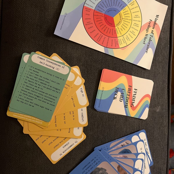 32 Adolescent Emotion Cards Teen Therapy Card Deck Emotions Feelings ...