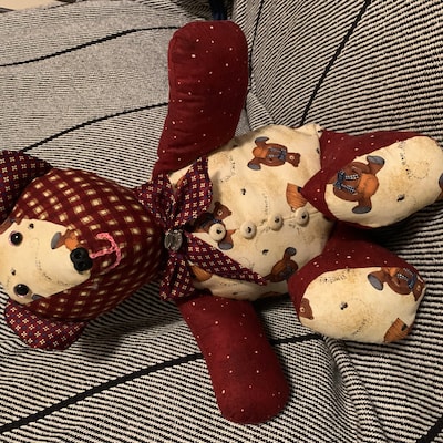 SIMPLE Memory Bear Pattern 18 mamie Bear With VIDEO Tutorial Easy Teddy Bear Pattern Keepsake ...