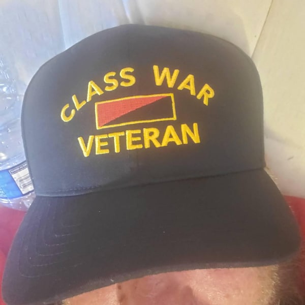 Class War Veteran Snapback Hat - Etsy