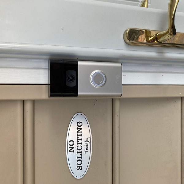 No Drill Clip on Vinyl Siding Mount for Ring Generation 2 Doorbell ...