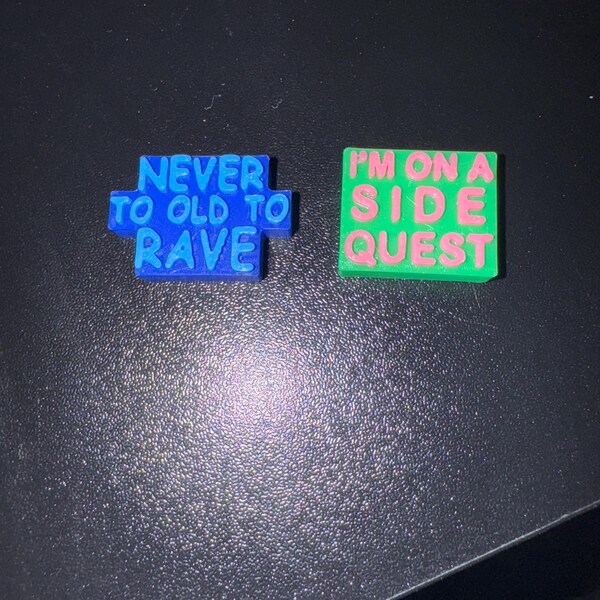 Kandi Rings Rave Trinkets Pony Bead Rings Custom Beads Custom Charms - Etsy