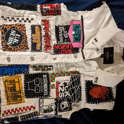 PUP Band DIY Punk Patch Canvas Patch - Etsy