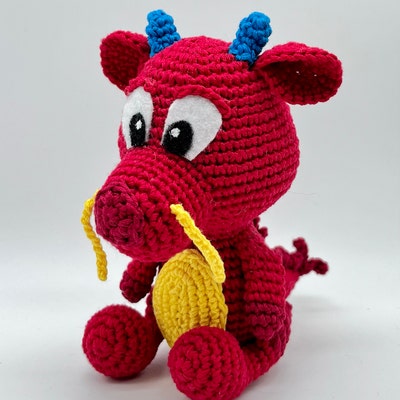 Mushu Crochet Pattern - Etsy