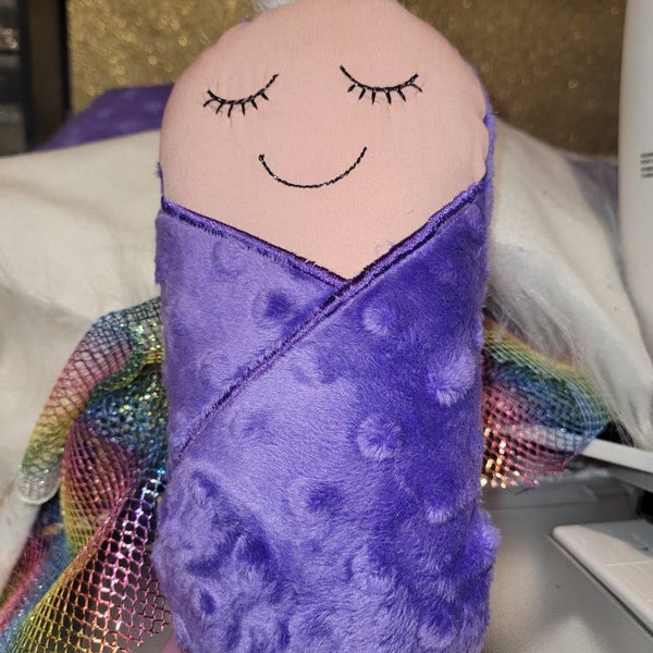 ITH Felt Paper Doll - Machine Embroidery Project Design, in the Hoop ...