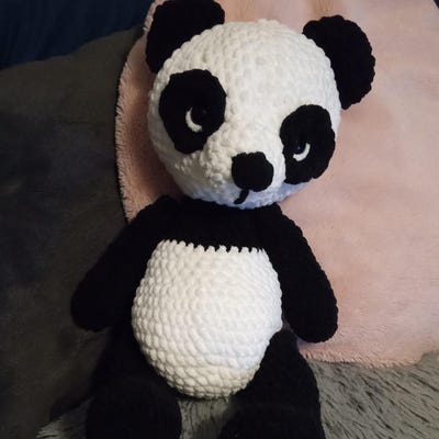 Crochet Panda Pattern, Amigurumi Panda Pattern PDF in Eng, Cute Bear ...