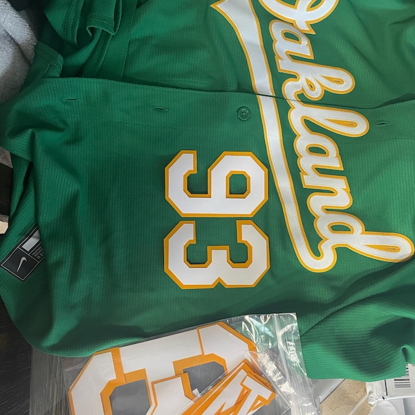 Chicago Bears Lettering Kit for an Authentic Home Jersey - ANY NAME ...