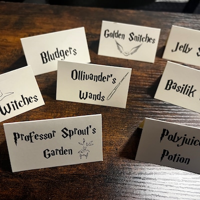 Printable Editable Place Card Canva Template, Custom Elegant Digital ...