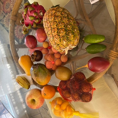 9-10lbs Fresh Exotic Fruit Box ACTUAL RARE FRUITS Overnight Shipping - Etsy