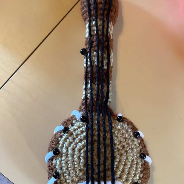 Pattern-duckie Playing Banjo-crochet Pattern, Pdf - Etsy