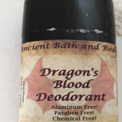 TOP SELLER Dragon's Blood Deodorant, Aluminum Free Deodorant, Natural ...