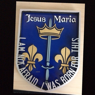 Joan of Arc Shield - Etsy